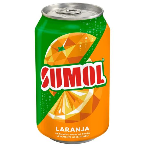 Sumol Laranja Lata 33CL por Grosso Lisboa | Feliz Drinks – FELIZ DRINKS